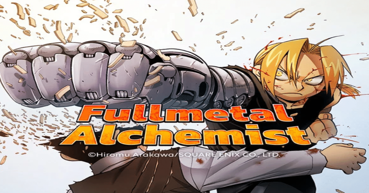 Manga Fullmetal Alchemist zostanie wydana w kolorze przez Webtoon ...