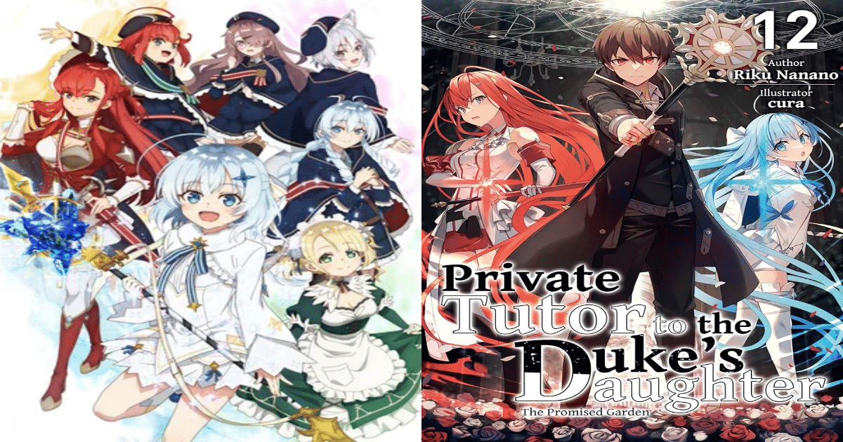 Anime Private Tutor to the Duke's Daughter przedstawia kolejne postacie ...